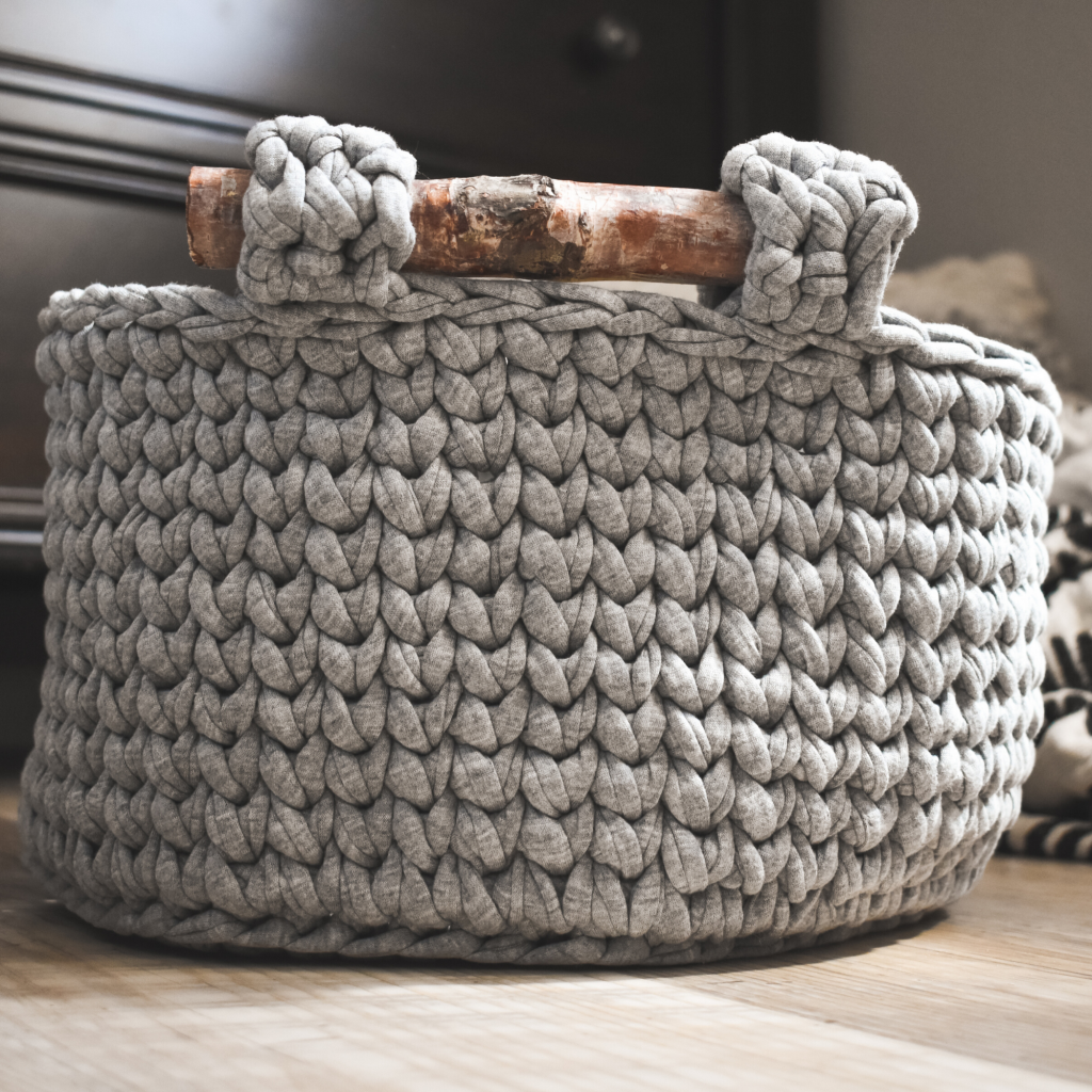 Corral The Clutter With This Crochet Basket Pattern